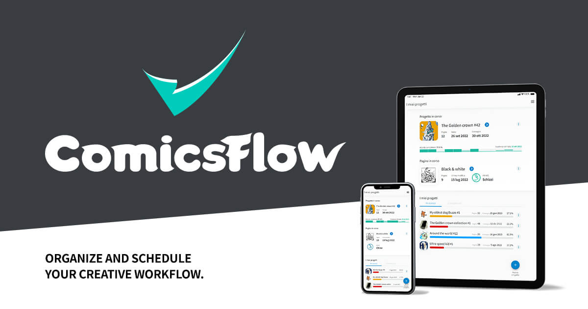 ComicsFlow — Organize and schedule your creative workflow, the right ...